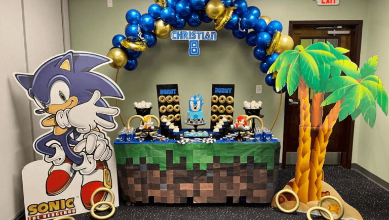 Best Sonic Birthday Party Ideas For Everyone | PartyGenre